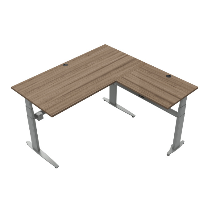 Duże biurko narożne regulowane 501-25 | Meble-Ruchome